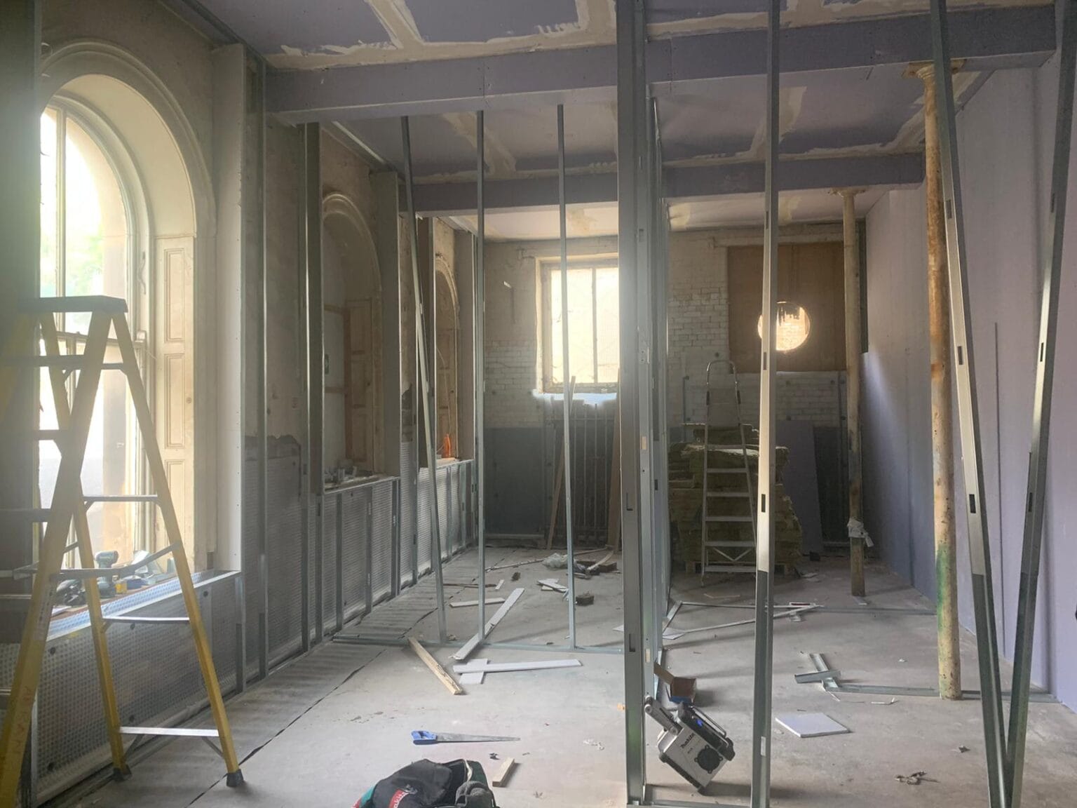 Metal Furring - MD Partitions